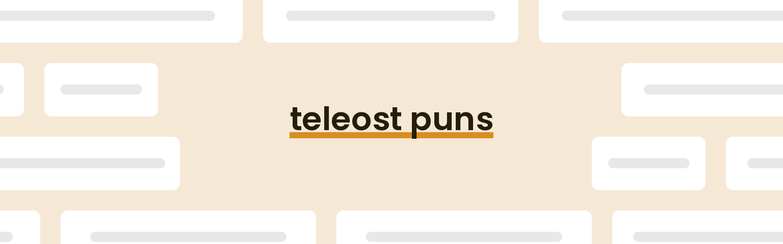 Teleost Puns - Best Teleost Puns for 2024