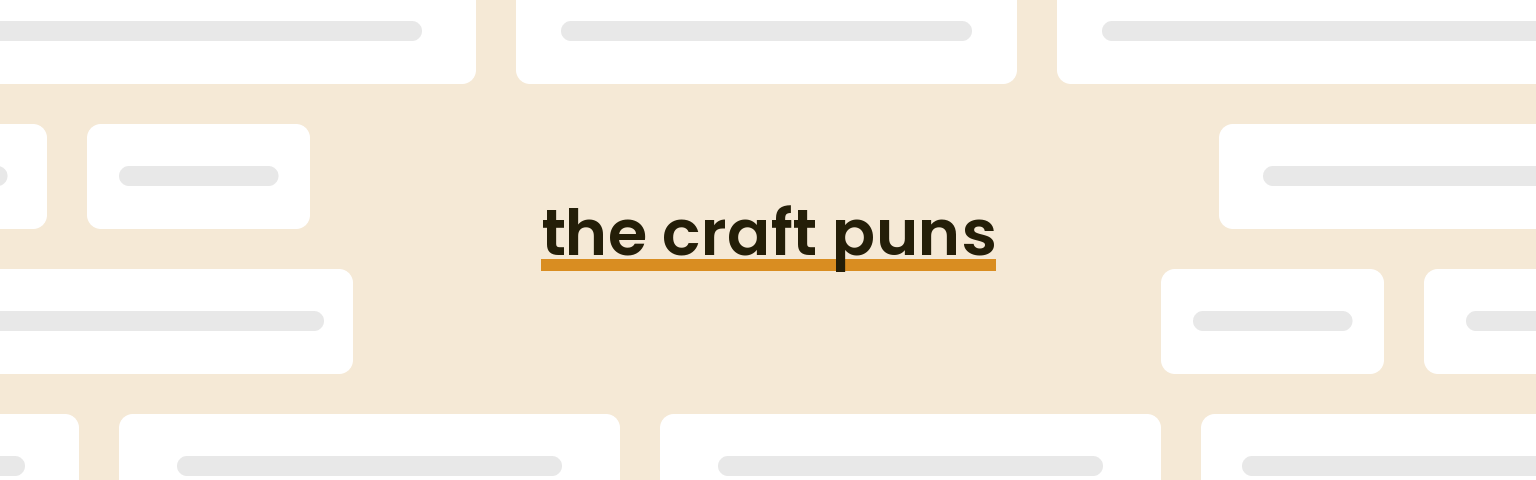 The Craft Puns - Best The Craft Puns for 2024