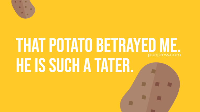 51 Potato Puns to Kick-starch Your Day With - PunPress