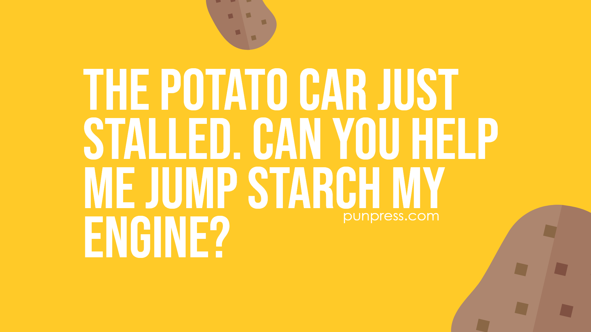 51 Potato Puns to Kick-starch Your Day With - PunPress