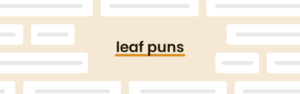 51 Leaf Puns That You Will Fall Laughing For [Updated June] - PunPress