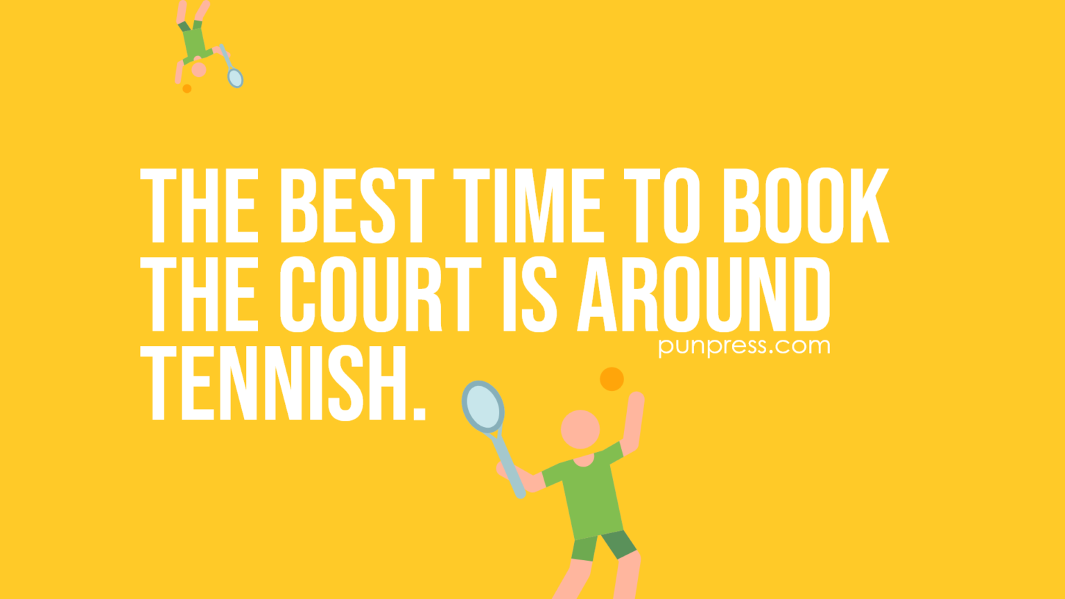 50 Tennis Puns That Will Win You Laughs - PunPress