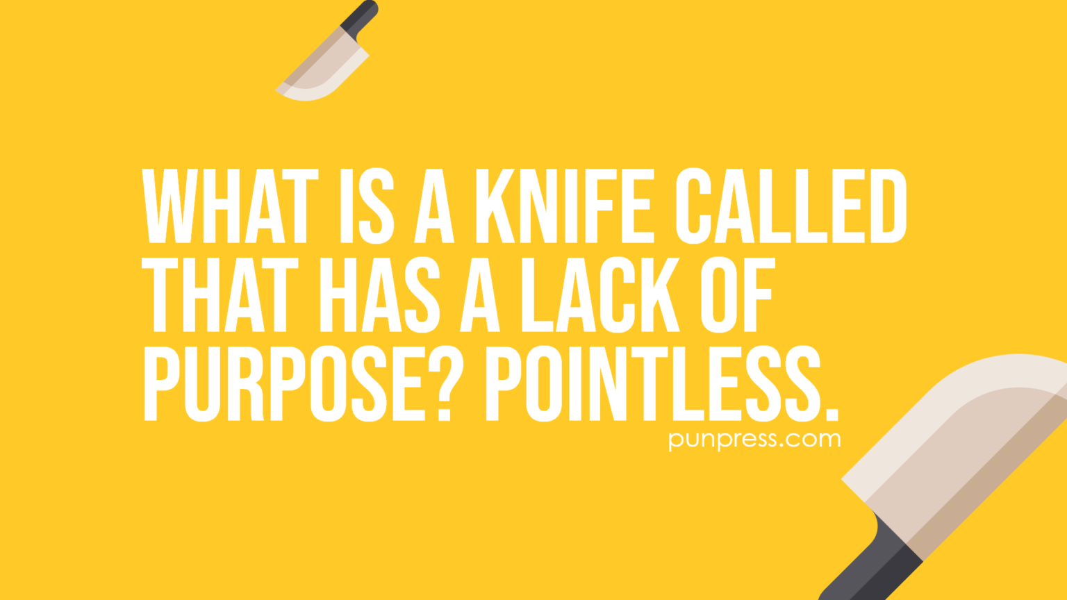 50 Knife Puns That Are Very Sharp - PunPress