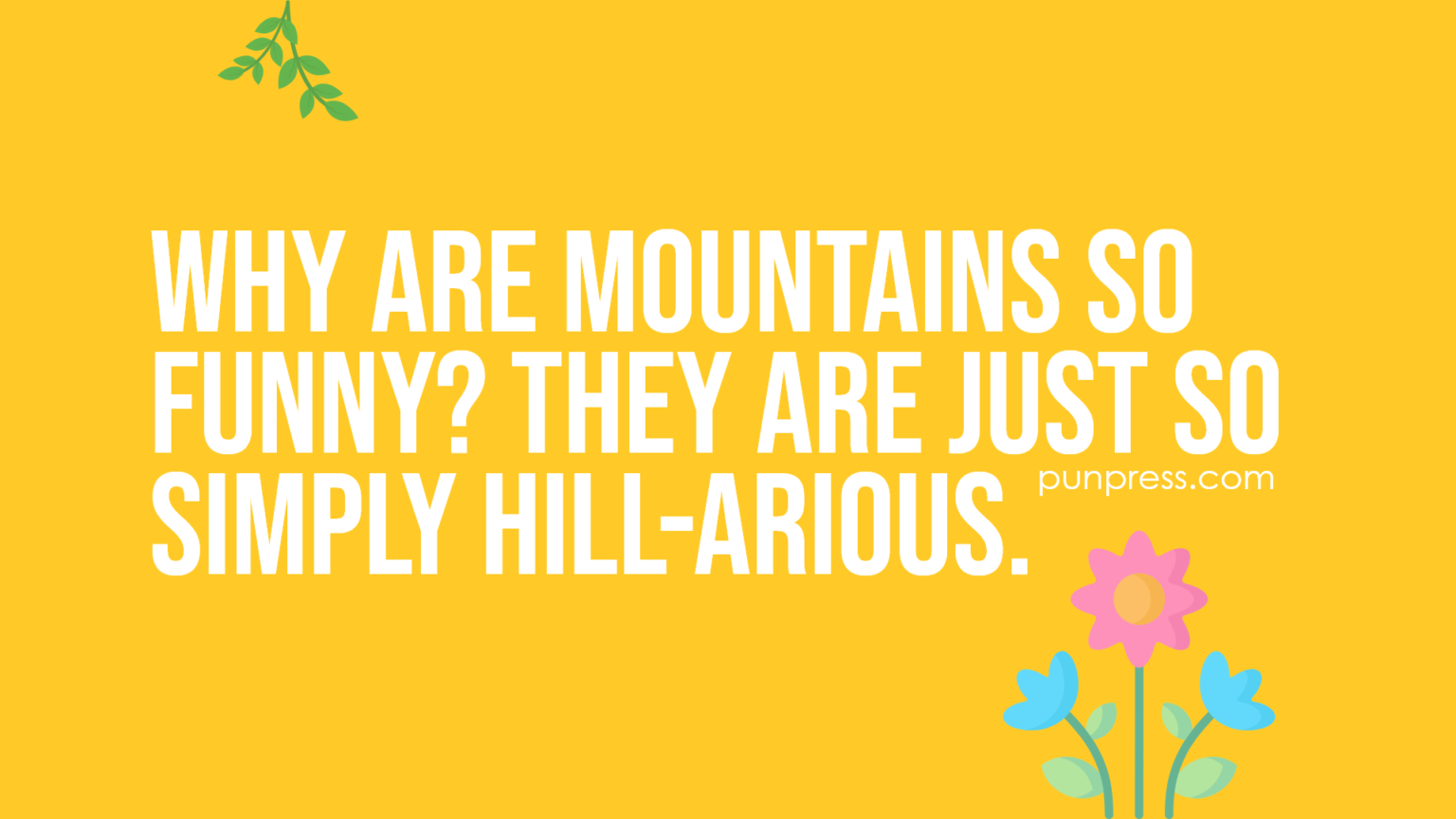 51 Nature Puns That Will Make You Feel Happy - PunPress