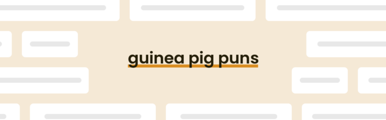20 Best Guinea Pig Puns for 2025 [Updated October] - PunPress