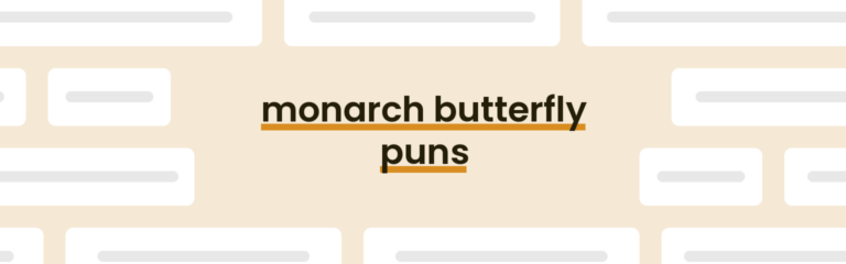 20 Best Monarch Butterfly Puns for 2025 [Updated June] - PunPress